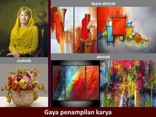 Kuliah 5 2016 pendekatan sejarah seni visual (STPM) | PPTX