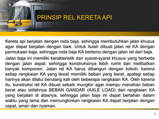 Kuliah 5 Konstruksi Jalan Rel Kereta Api | PPT