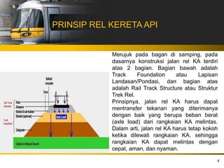 Kuliah 5 Konstruksi Jalan Rel Kereta Api | PPT