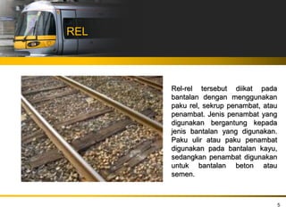 Kuliah 5 Konstruksi Jalan Rel Kereta Api | PPT