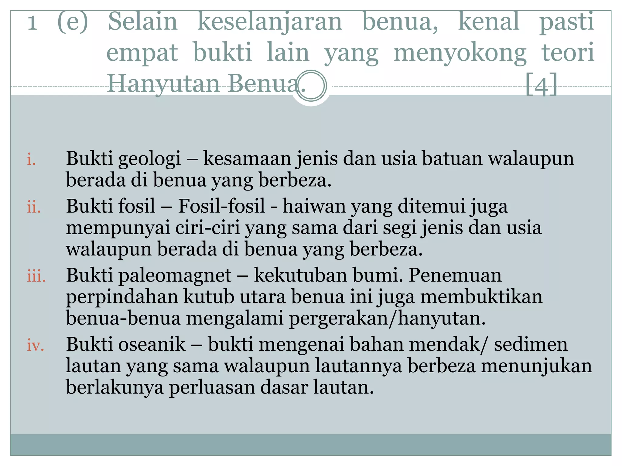 Kuliah 6 - PROSES ENDOGENIK; PERGERAKAN DI DALAM KERAK BUMI | PPTX