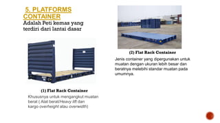 Peti kemas Kuliah 1 Operasional Pelabuhan | PDF