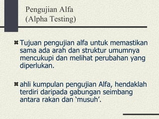 Kuliah6 proses pengujian | PPT