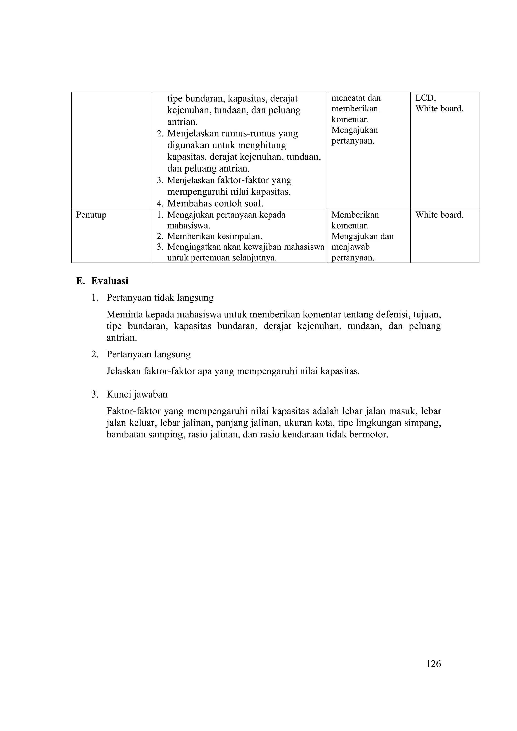 Kuliah 6 rll bundaran mkji | PDF