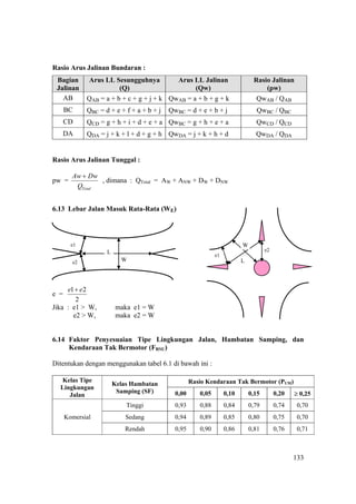 Kuliah 6 rll bundaran mkji | PDF