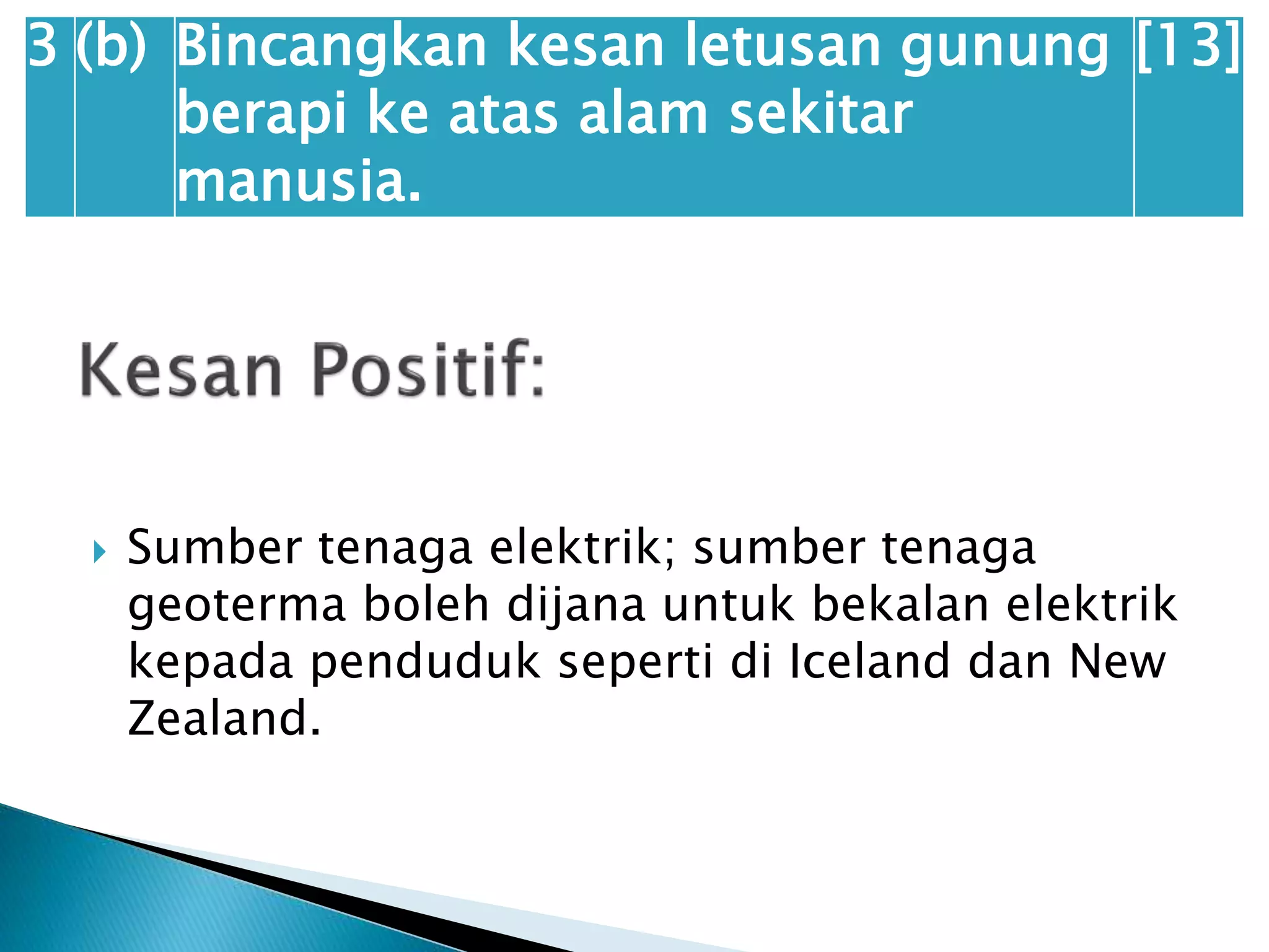 Kuliah 7 -PROSES ENDOGENIK: LIPATAN, GELINCIRAN DAN GUNUNG BERAPI | PPTX