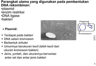 Kuliah 7 teknologi dna rekombinan | PDF