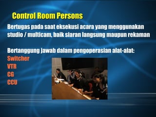 Kuliah 8 control room | PPT