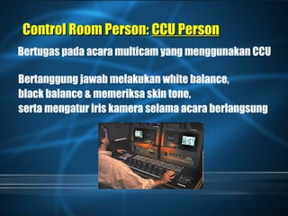 Kuliah 8 control room | PPT