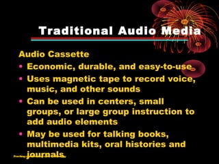 Audio and Visual Technologies | PPT