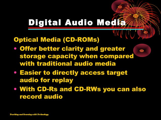 Audio and Visual Technologies | PPT | Digital Audio | Computer Software and Applications