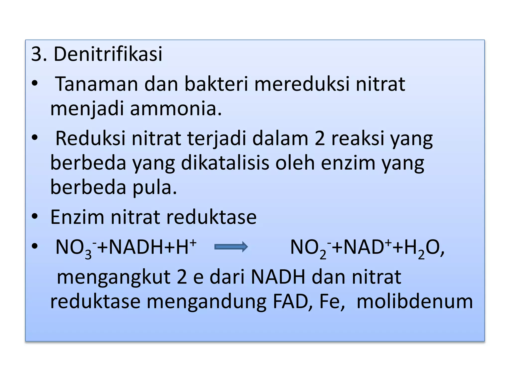 Kuliah biokimia 1 siklus nitrogen | PPTX