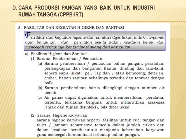 Materi Kuliah Cara Produksi Pangan yang Baik IRT.pptx
