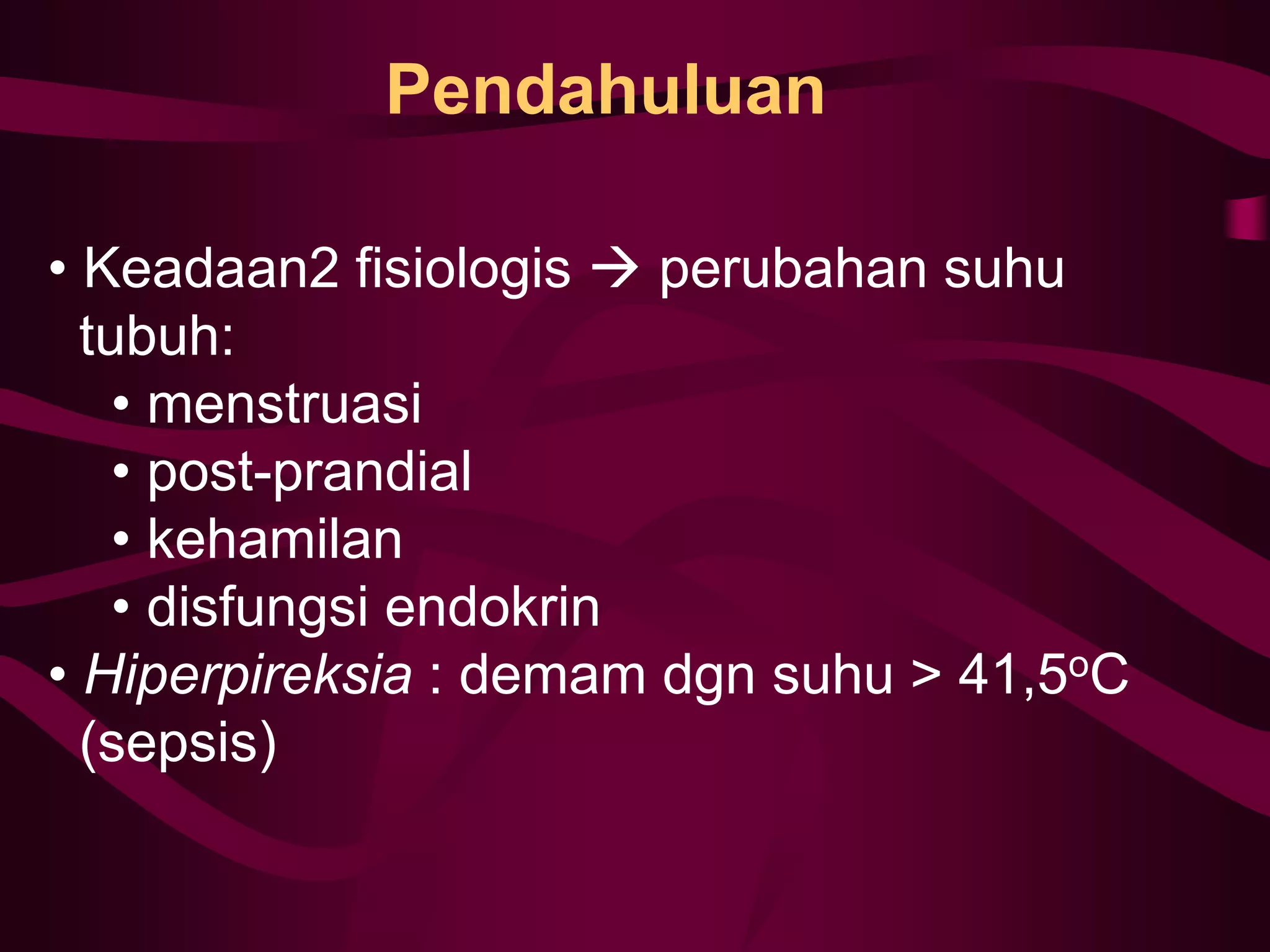 Patofisiologi Demam | PPTX