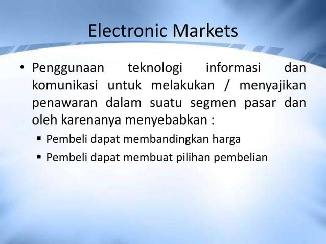 Pengantar E commerce | PPTX