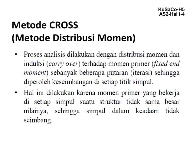 KuliahI-KEKAKUAN-Metode CROSS.ppt