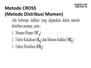 KuliahI-KEKAKUAN-Metode CROSS.ppt