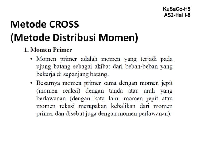 KuliahI-KEKAKUAN-Metode CROSS.ppt