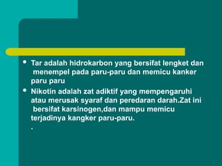 Bahaya Merokok pada Anak Usia Sekolah Remaja | PPTX