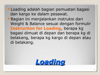 Kuliah ke 2 lingkup ground handling | PPT