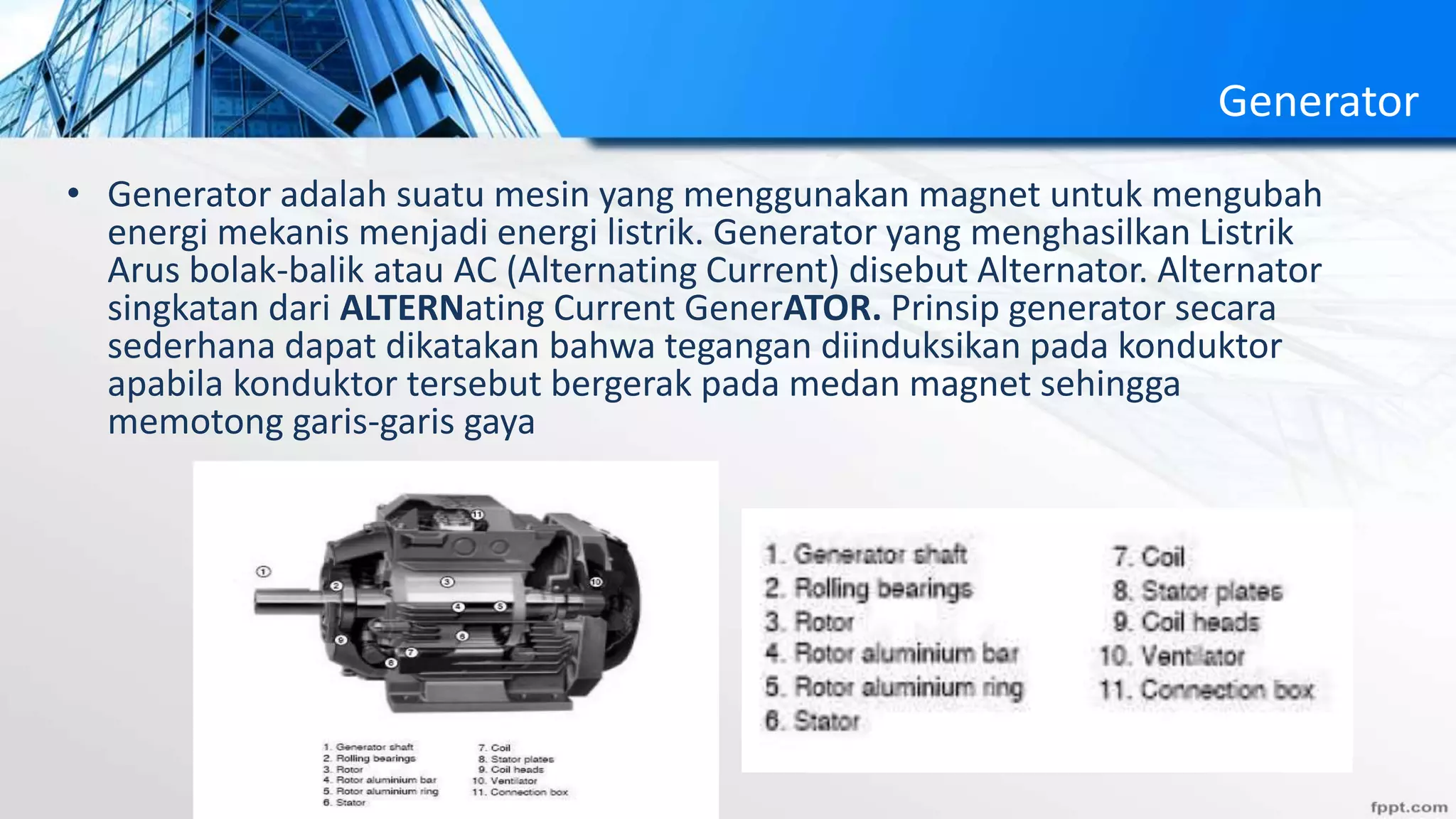 Konversi Enegi dan Motor Induksi 3 Phase | PPT