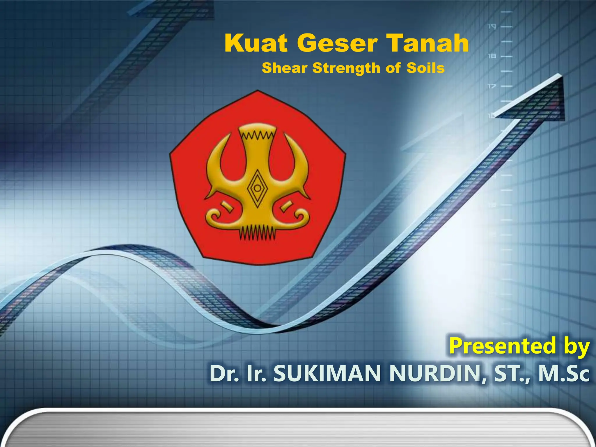 Kuliah Kuat Geser Tanah Pada Topik Mekanika Tanah | PPTX