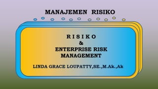 Risiko Dan Enterprise Risk Management | PDF