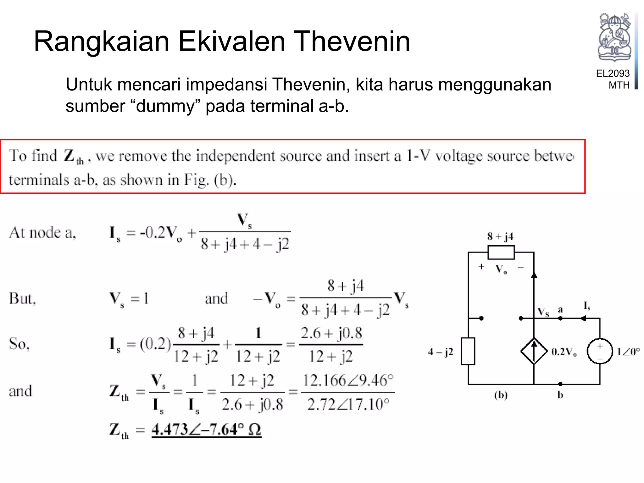 Thevenin Norton Circuit | PPT