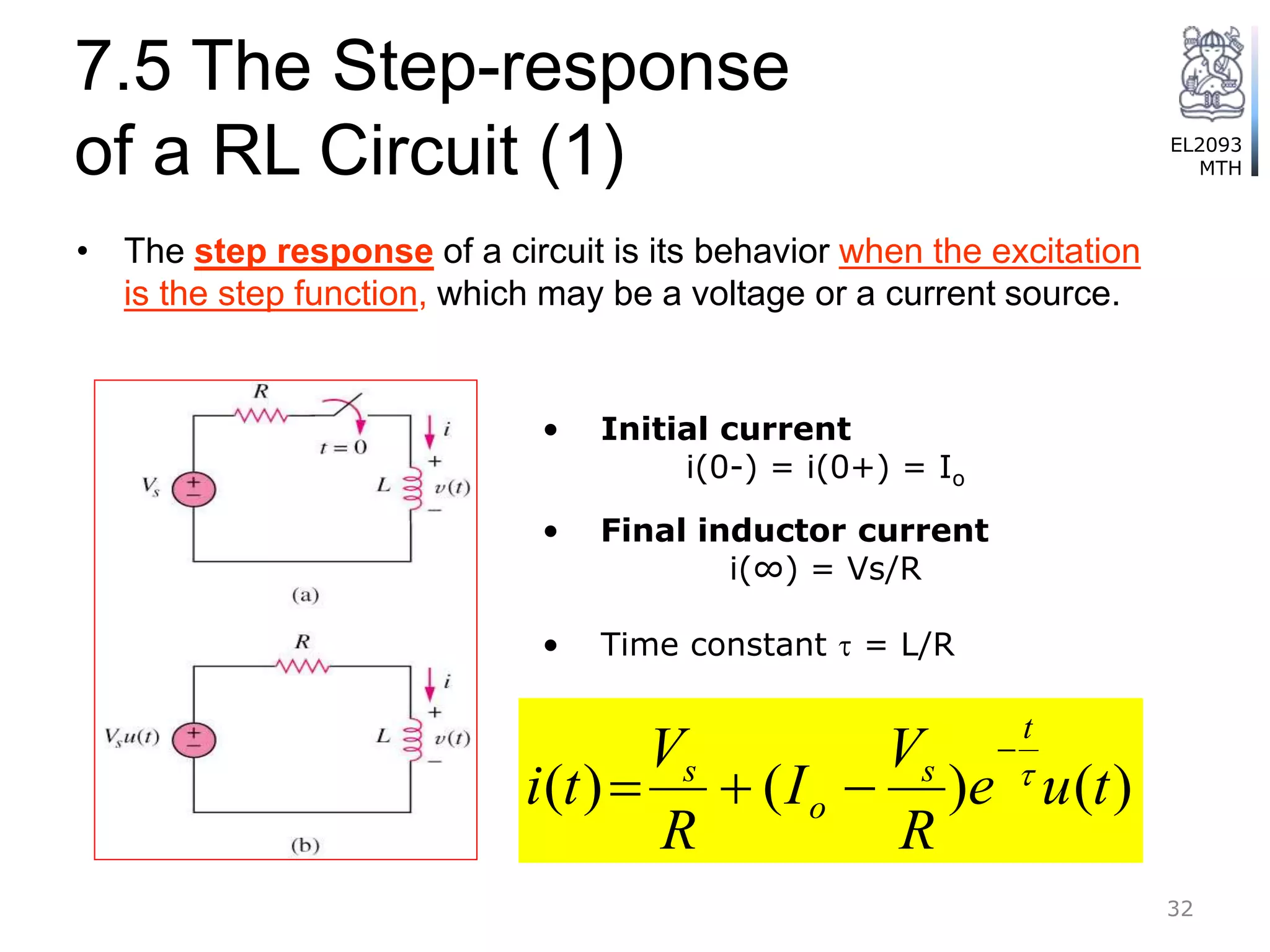 1st order transient circuit | PPT