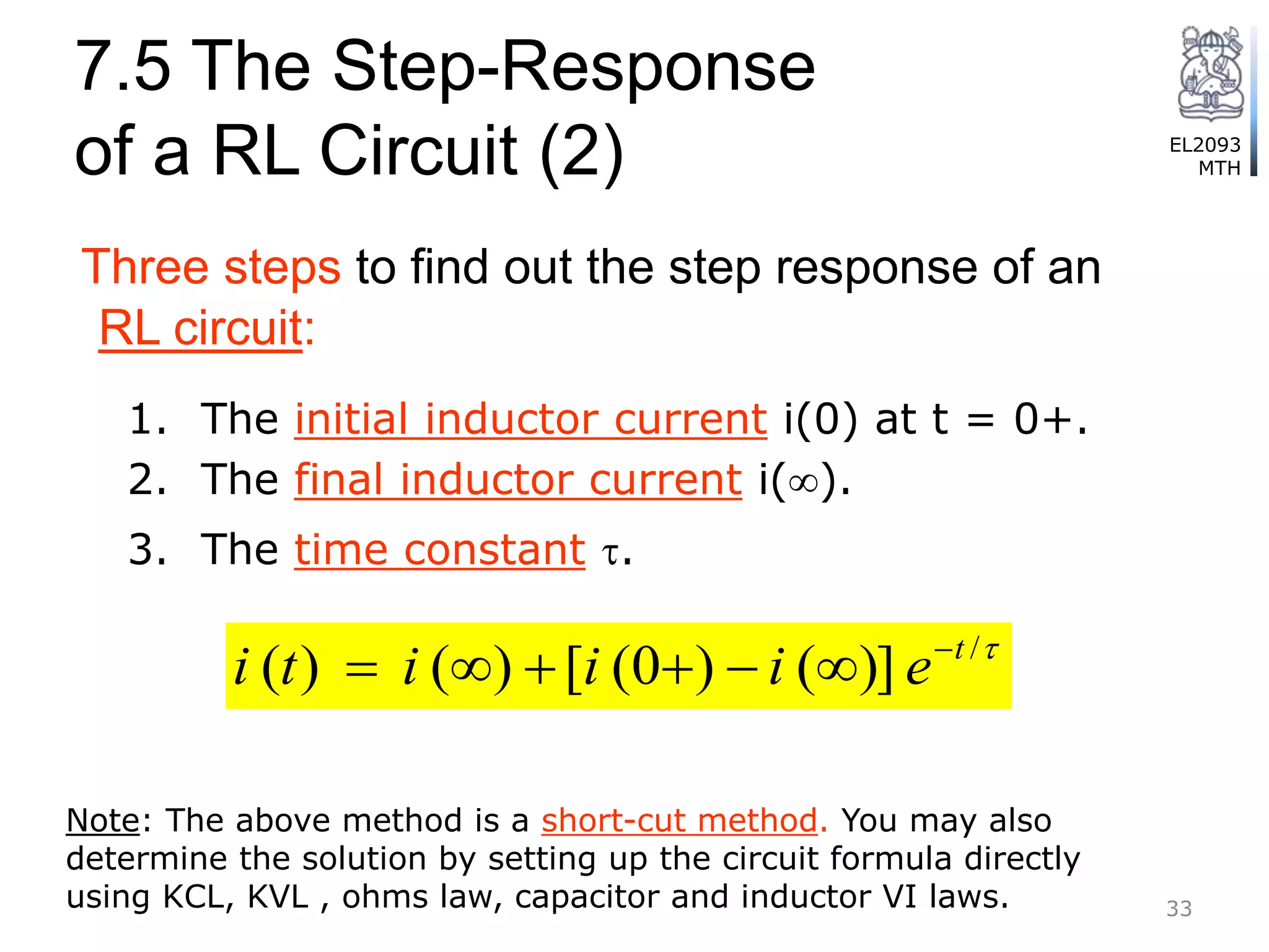 1st order transient circuit | PPT