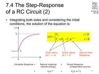 1st order transient circuit | PPT