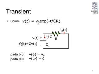 1st order transient circuit | PPT