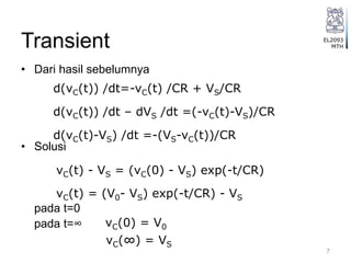 1st order transient circuit | PPT