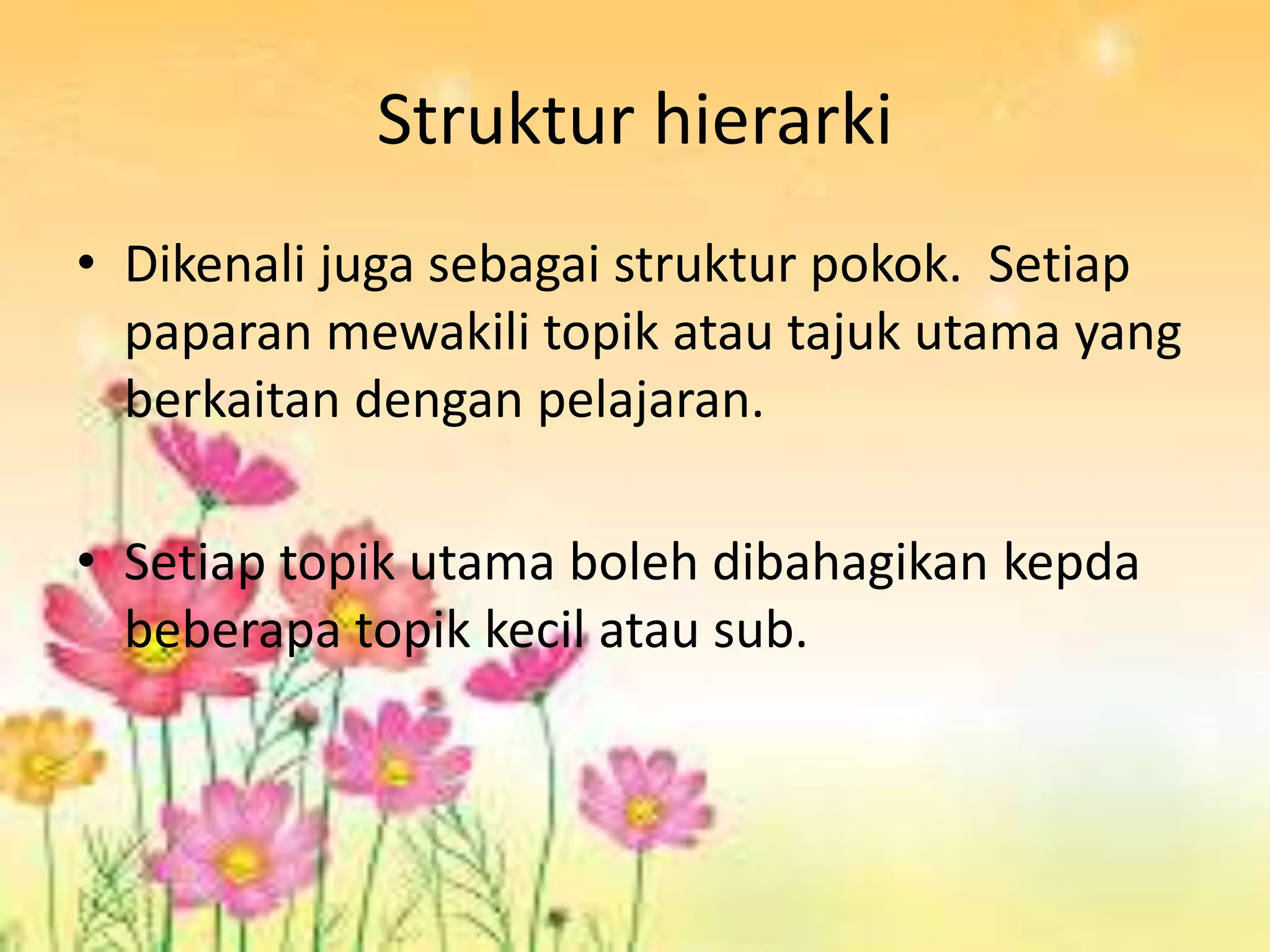 Pembinaan dan Pengaplikasian Struktur Perpautan dalam Penyusunan Bahan PdP Bahasa Melayu | PPT