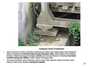 Kuliah minggu ke 9 struktur jembatan,06 nopb2012 | PPT