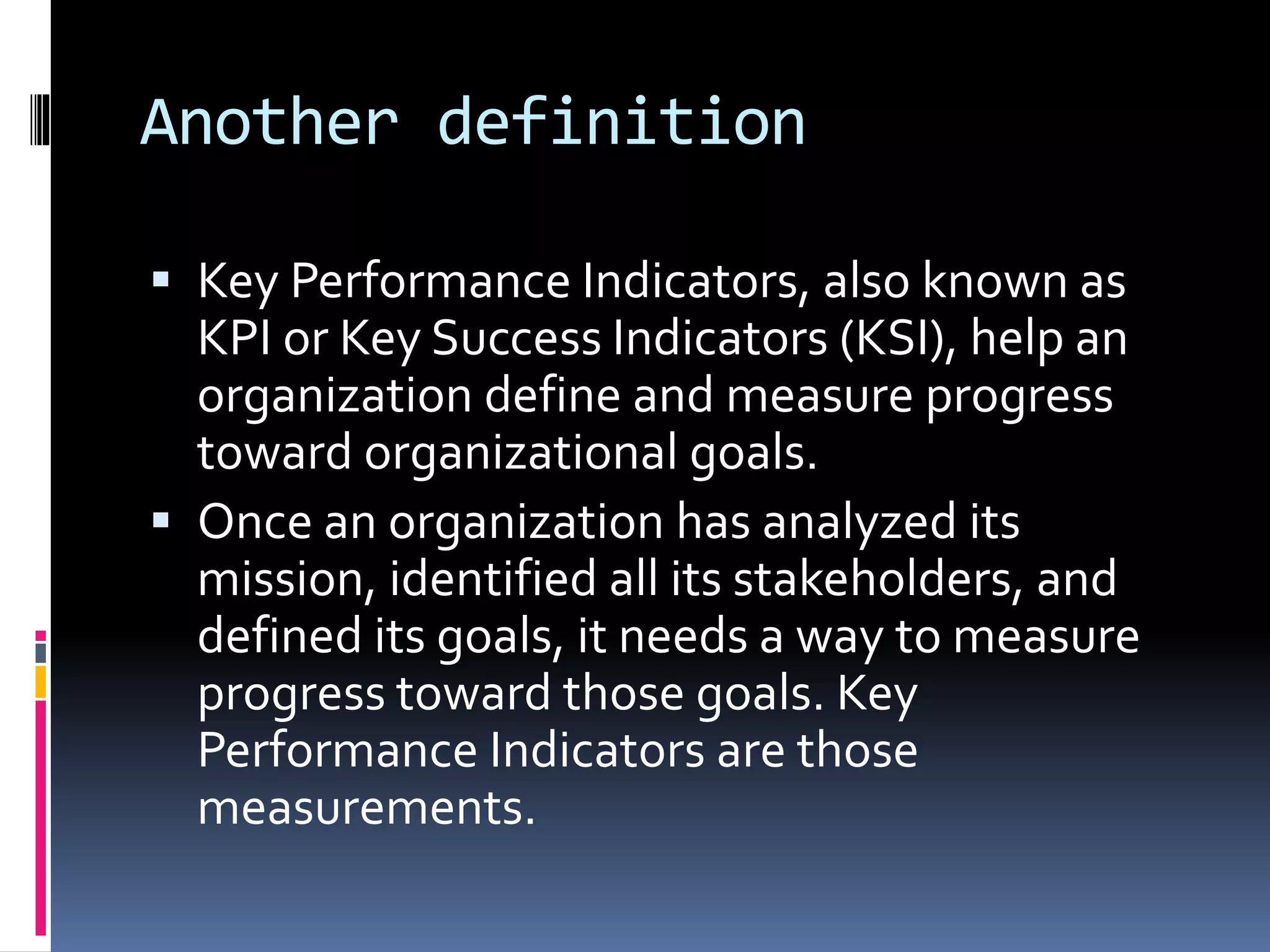 Key Performance Indicator on Education | PPTX