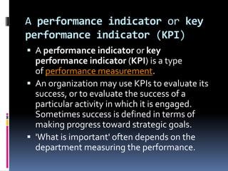 Key Performance Indicator on Education | PPTX
