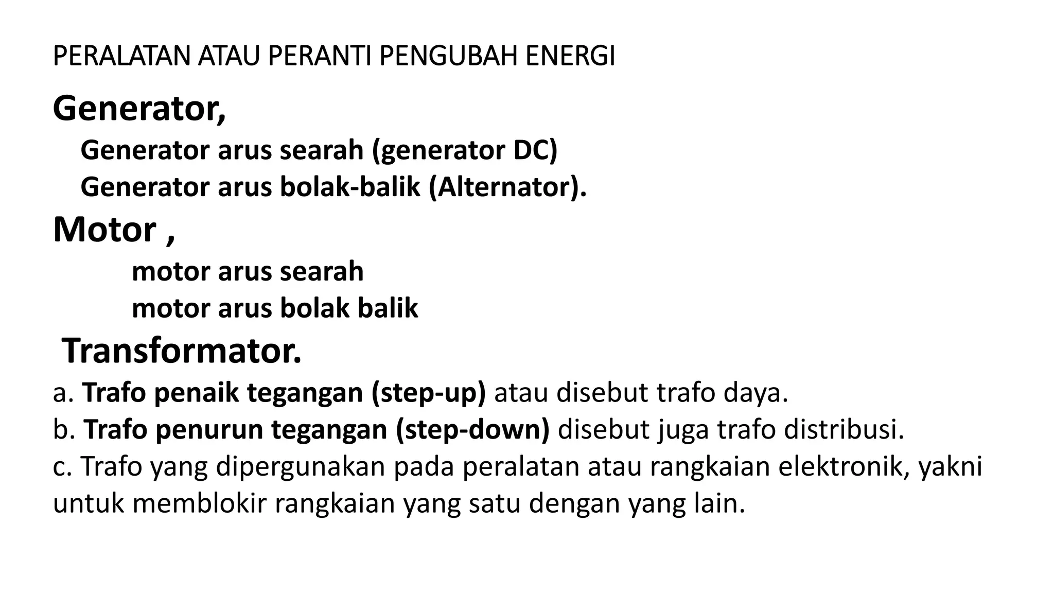 Pengantar Sistem tenaga listrik | PPTX