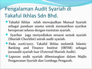 Presentation: Audit Syariah Dalam Koperasi Muslimin Oleh datuk mohamad ...