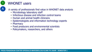 Presentasi WHONET.pptx | Operating Systems | Computer Software and ...