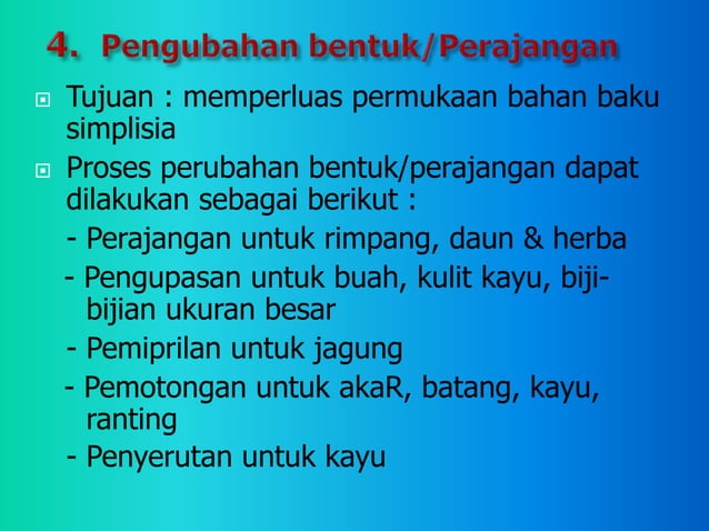 Kul ii simplisia | PPT