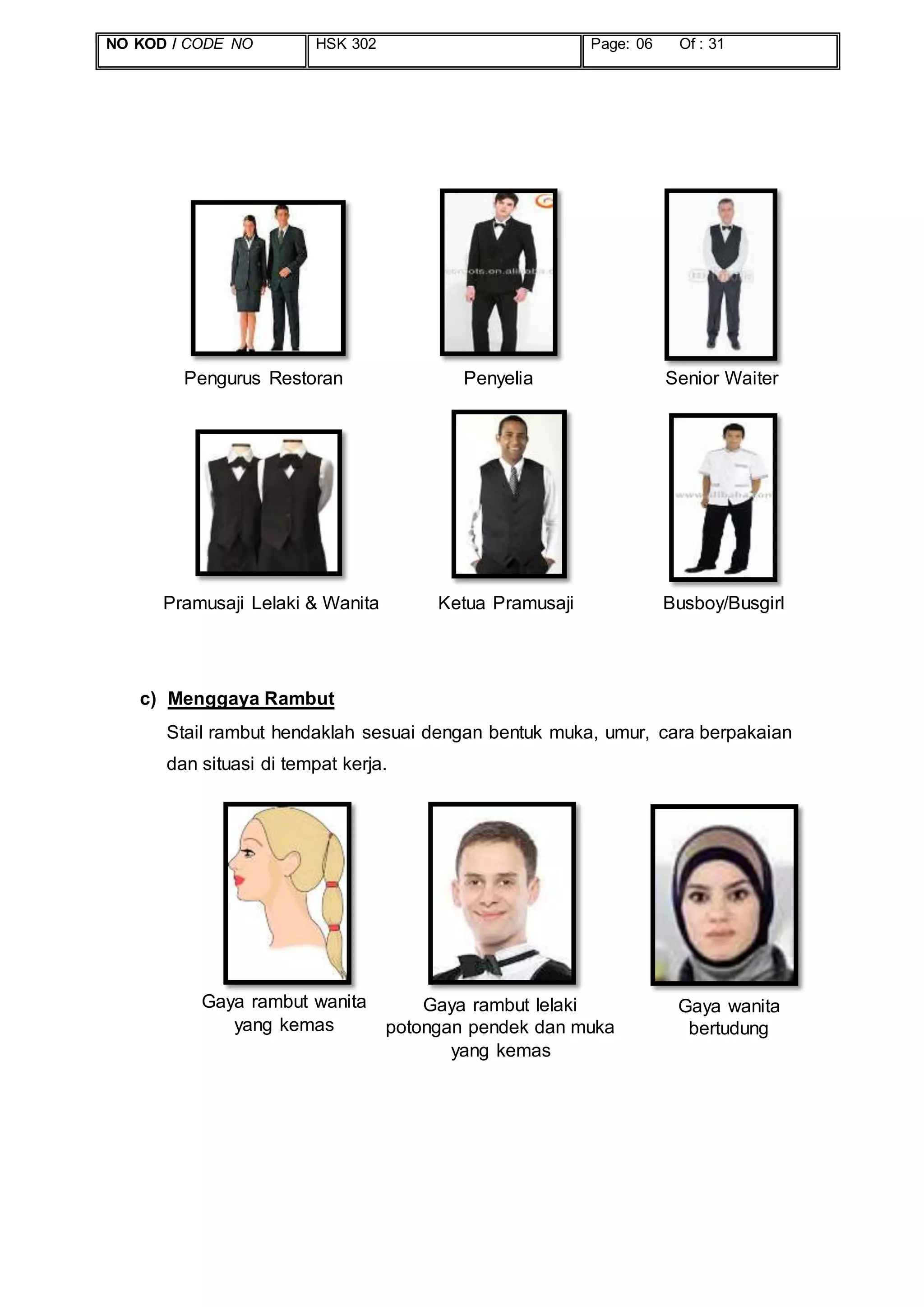 Kulinari skm kolej vokasional kangar | DOCX