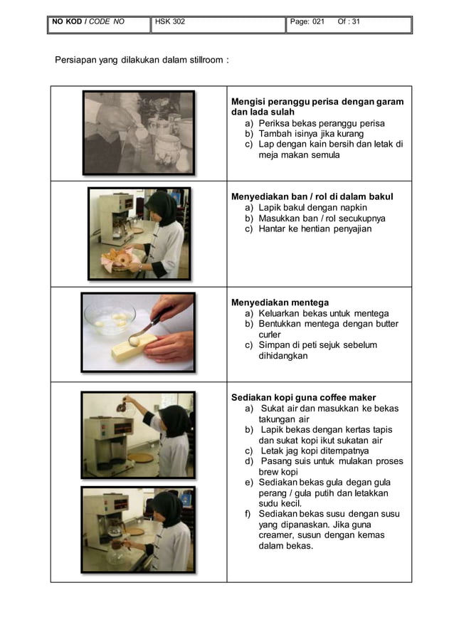 Kulinari skm kolej vokasional kangar | DOCX