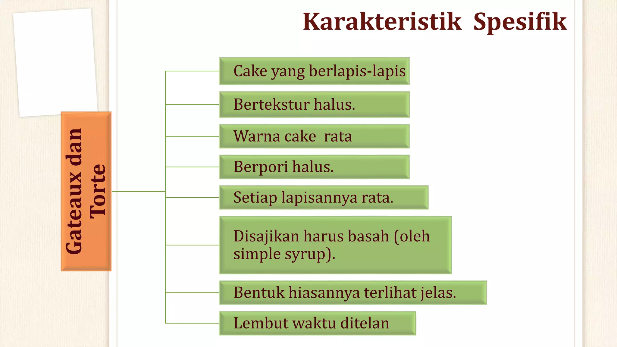Kuliner 5 kb.1 ppt - prinsip fusion bakery, pastry, gateaux, torte | PPTX