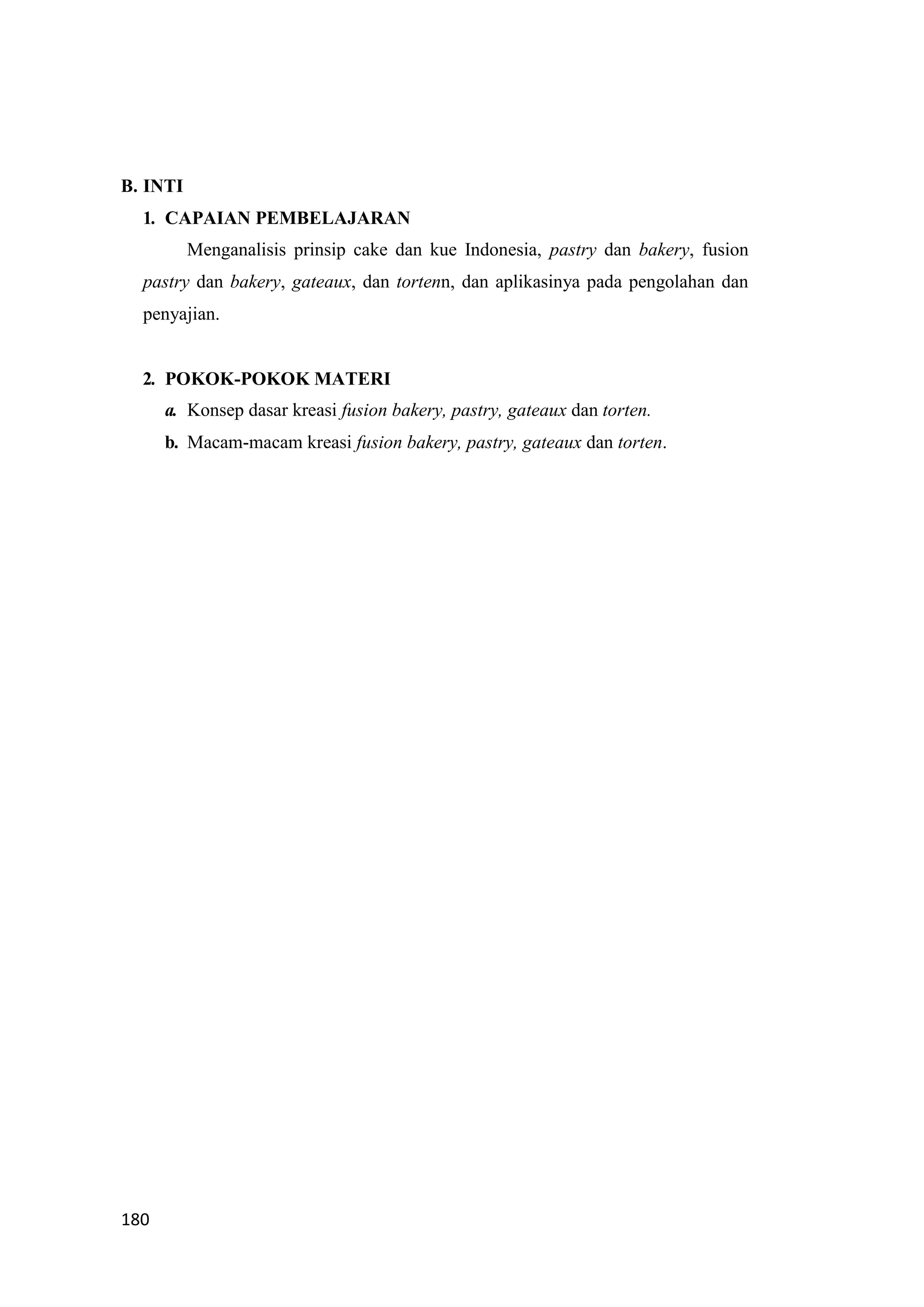 Kuliner modul 5 kb4 kreasi fusion bakery | PDF