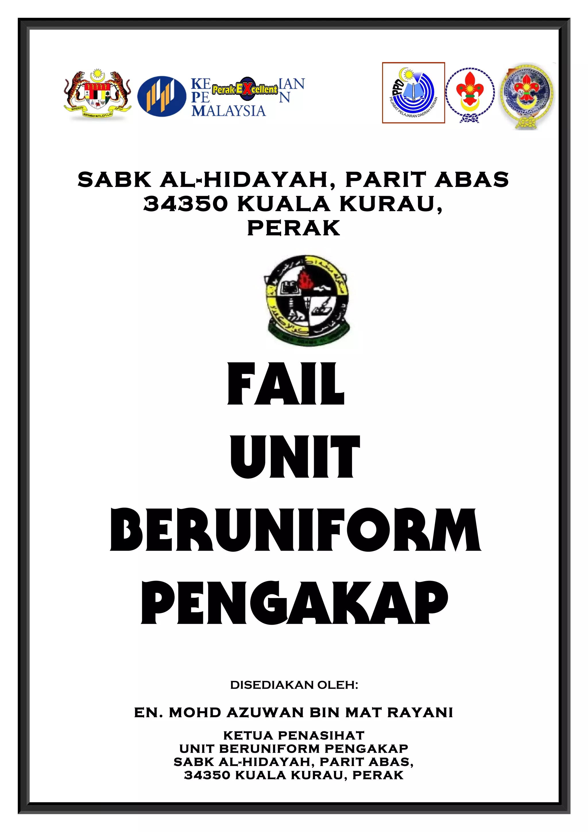 Kulit fail pengakap | DOC