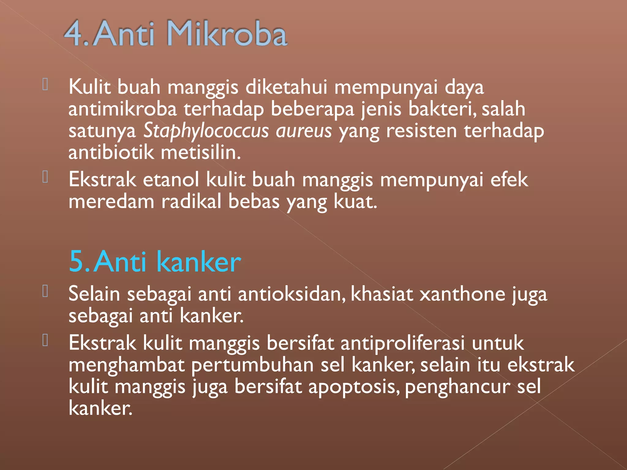 Manajemen limbah semseter 1(Kulit manggis) | PPT