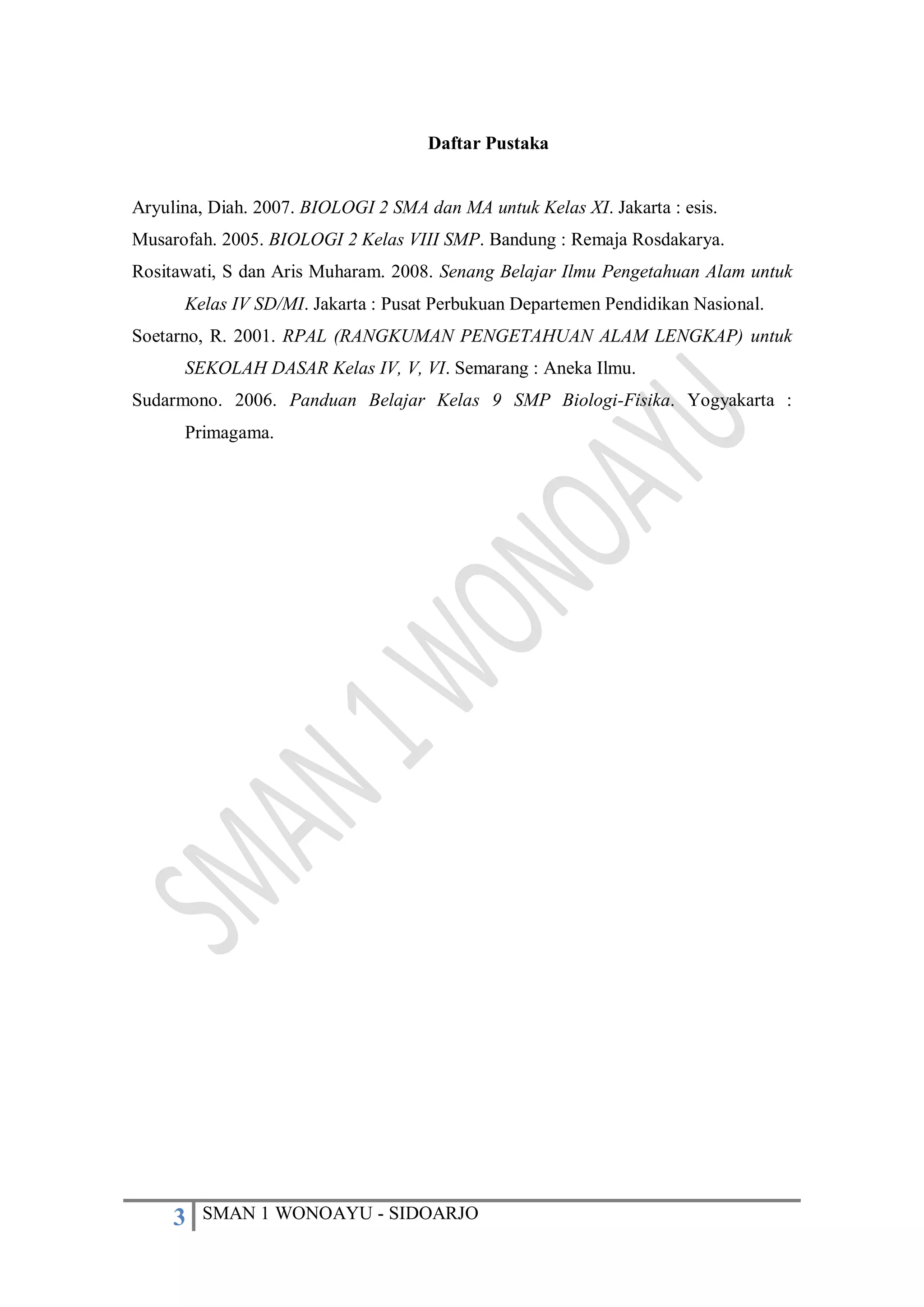 Kulit sebagai indera peraba manusia | PDF