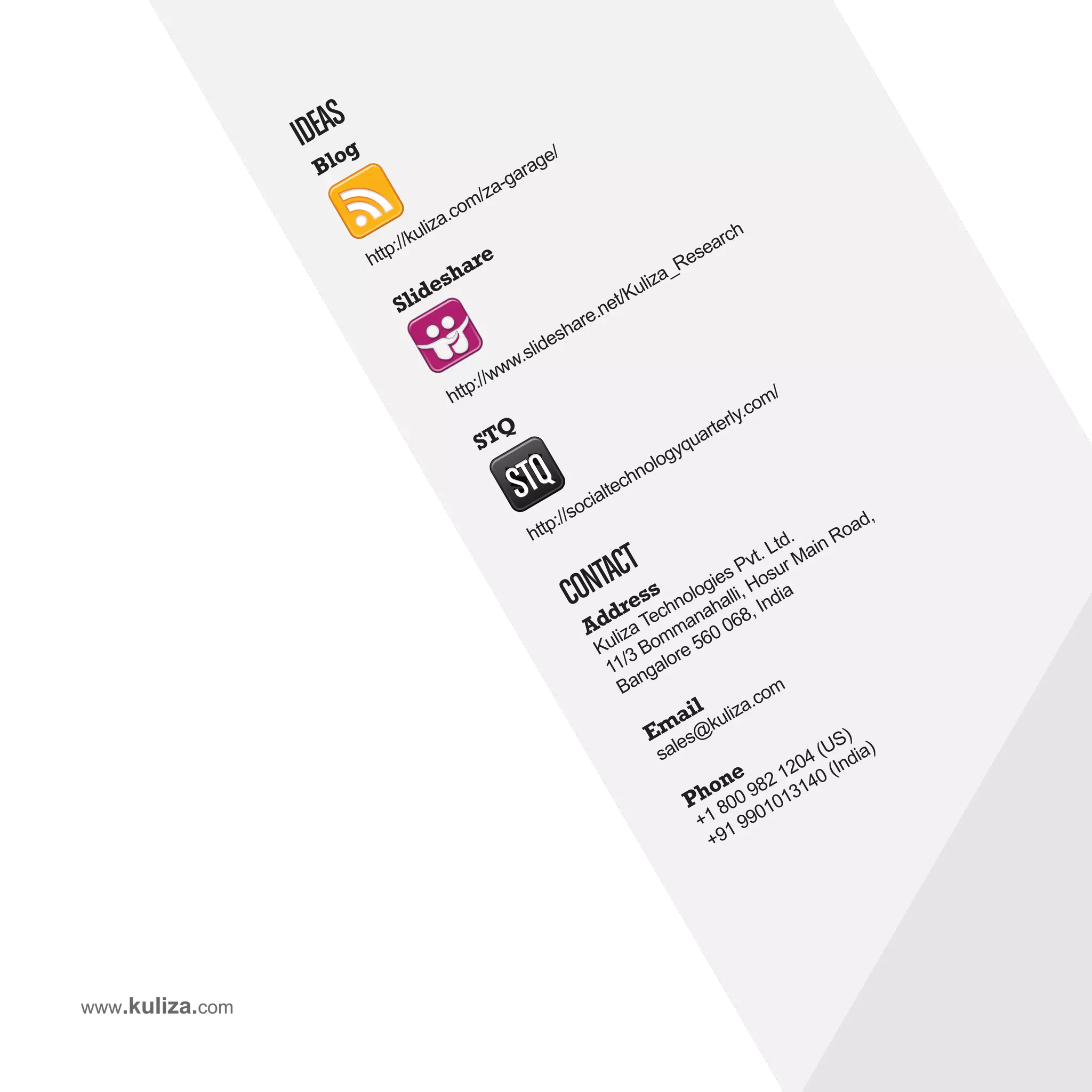 Kuliza Brochure: We Build Apps | PDF
