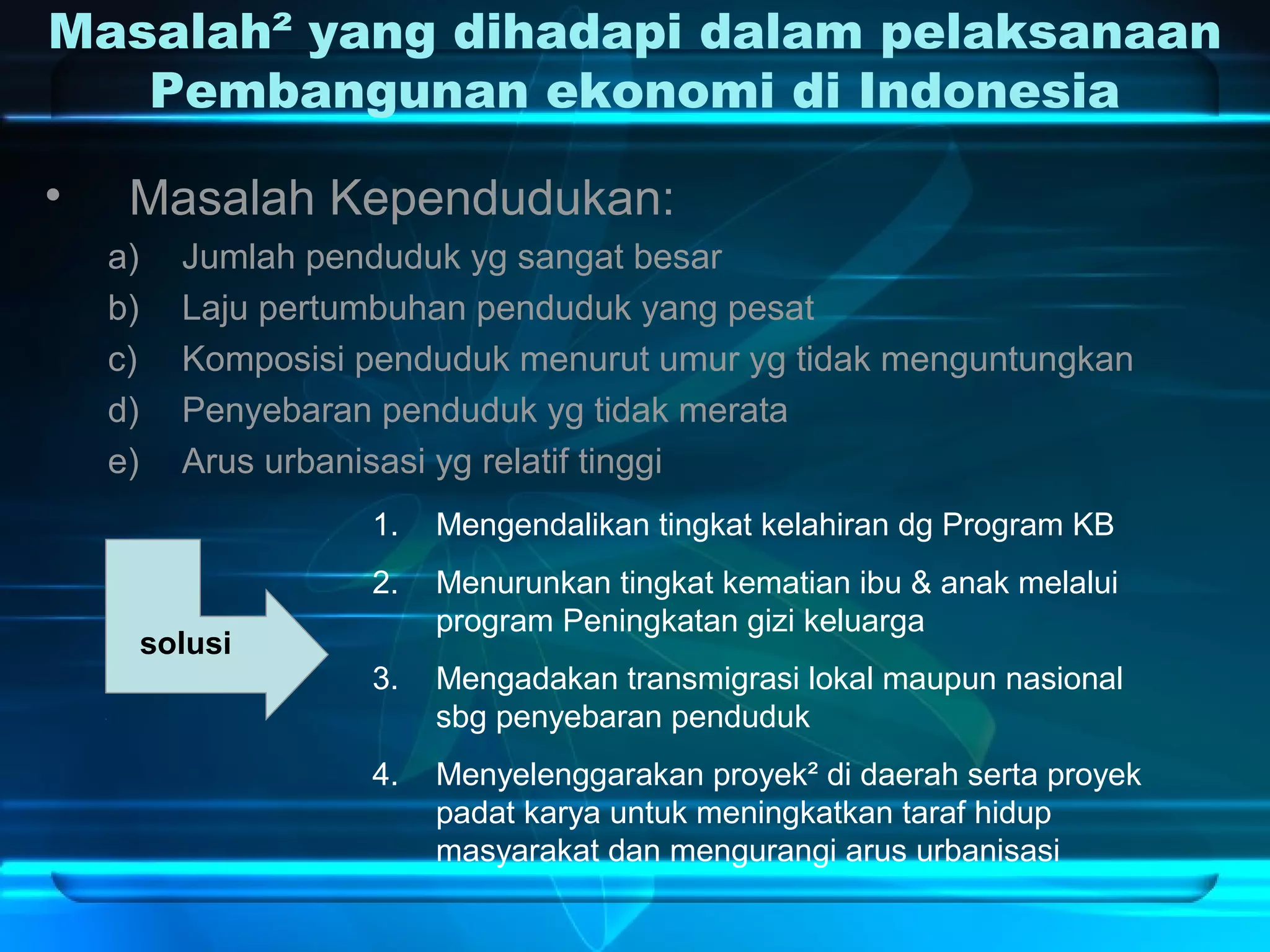 Beda Pertumbuhan dengan Pembangunan Ekonomi | PPT